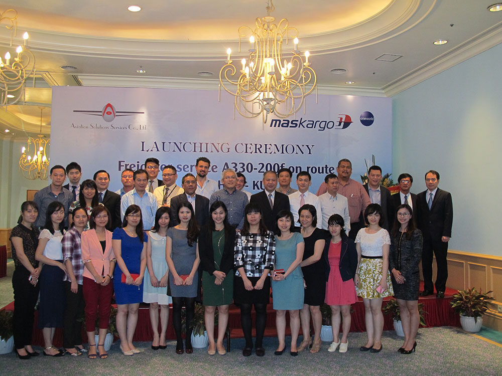 HAN Inaugural Freighter - MASkargo